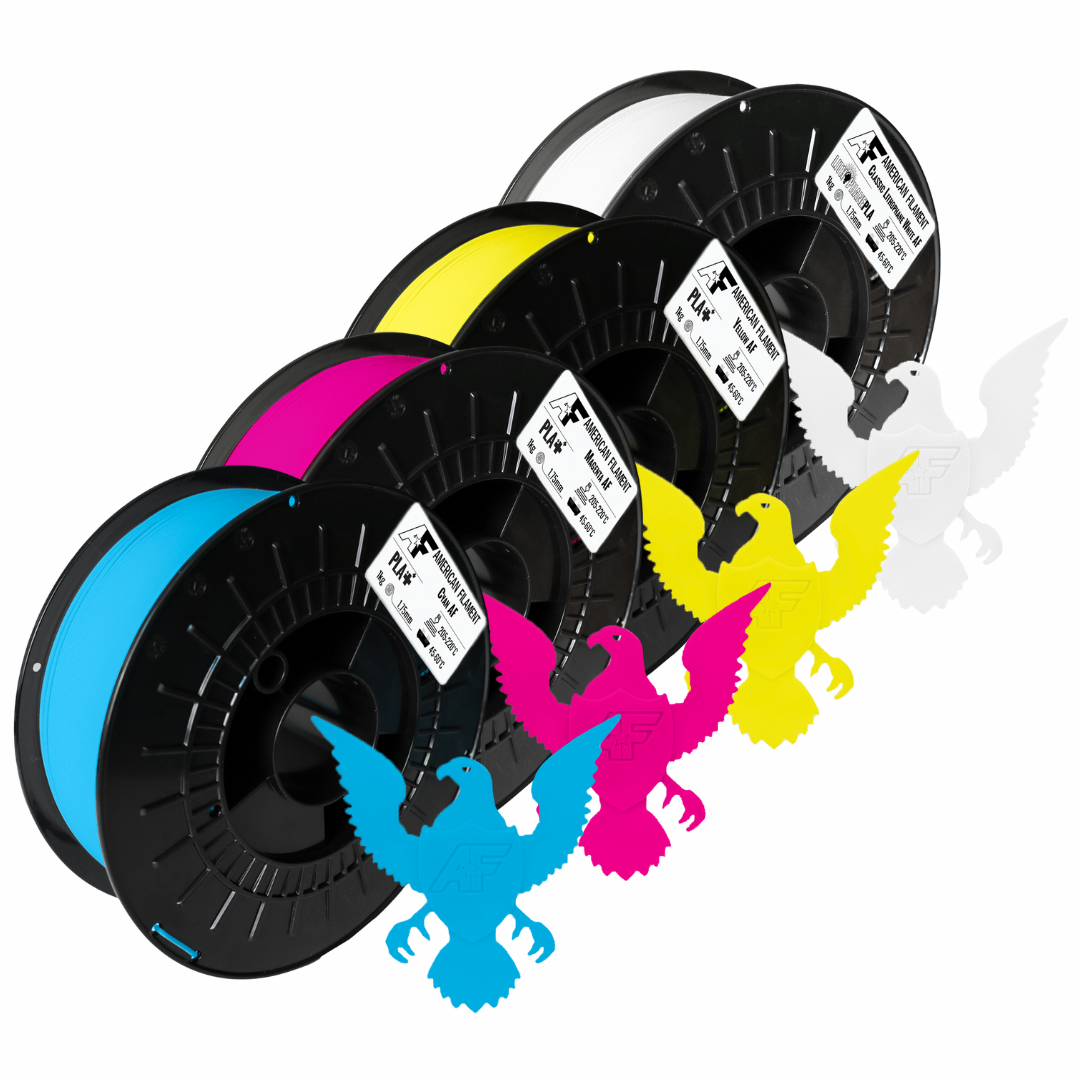 CMYK PLA+ Color Sample Swatch Set – inkojet