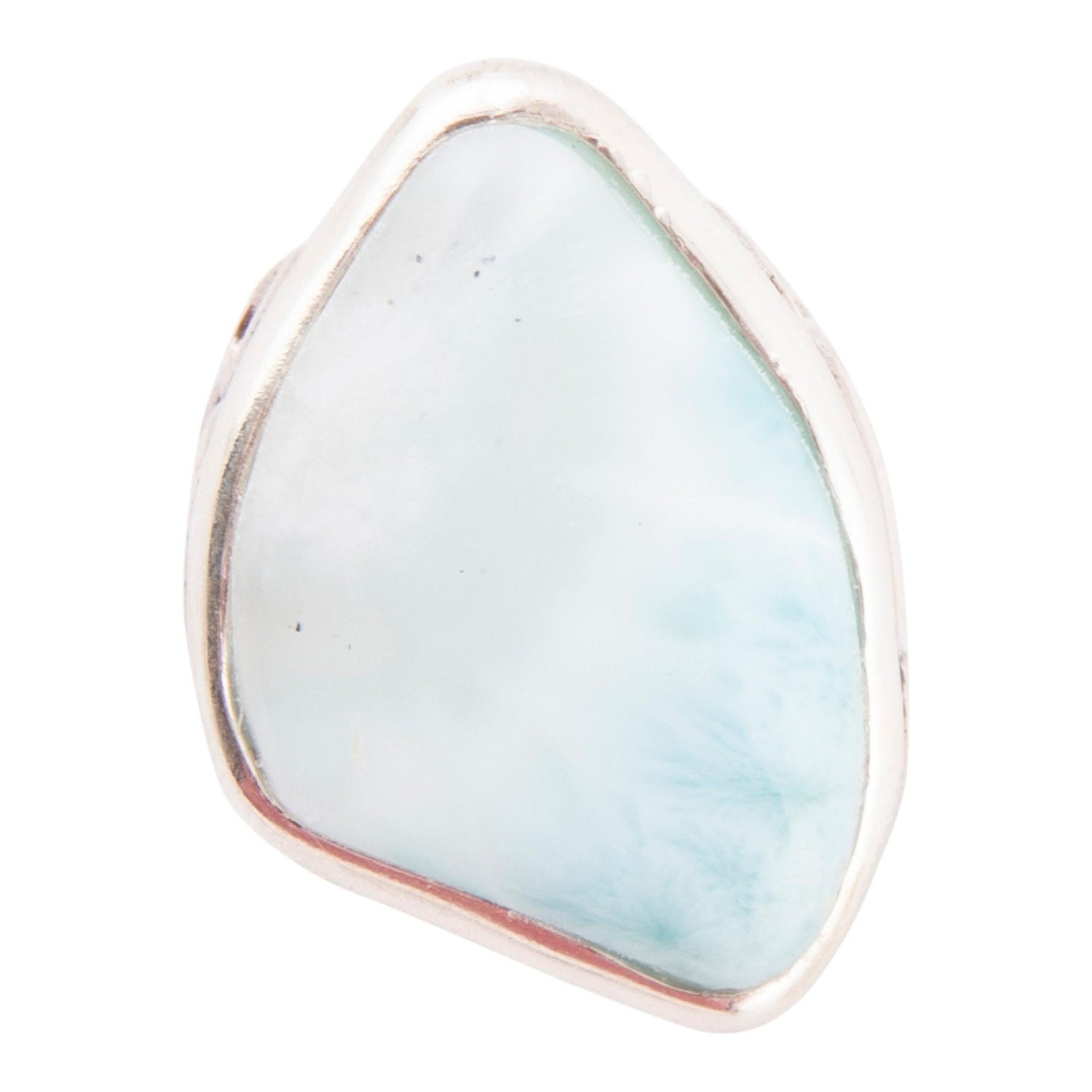 Natural Wonders Blue Larimar and Sterling Silver Ring – inkojet